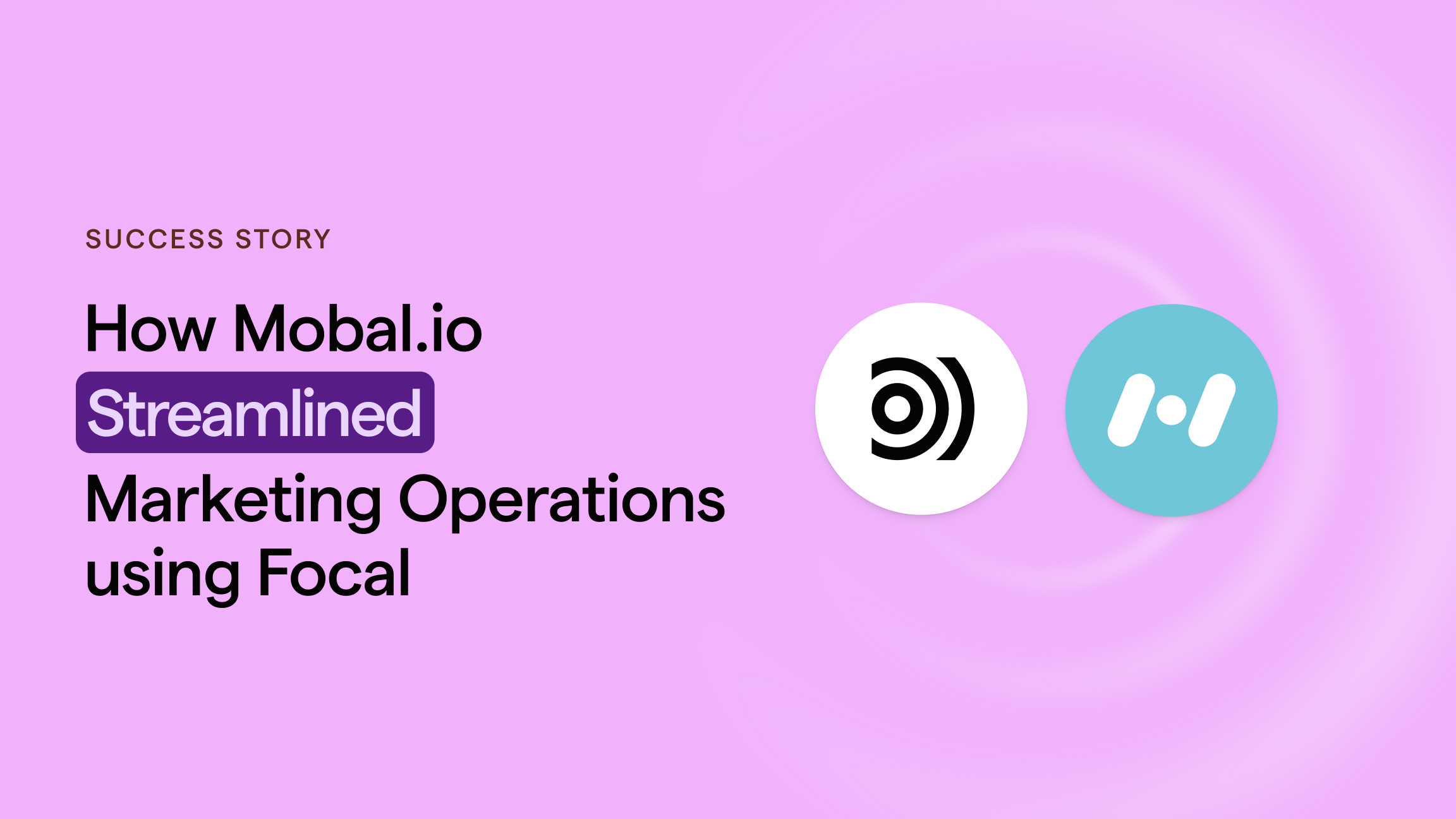Success Story – How Mobal Streamlined Marketing Operations using Focal